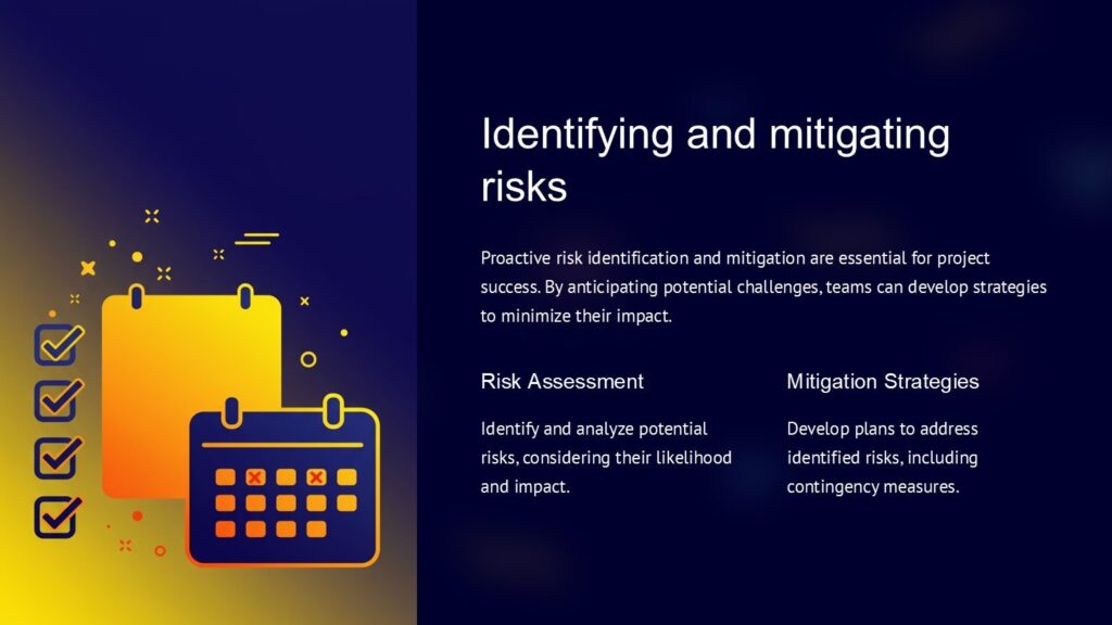 Monthly Project Plan PowerPoint Template - PPTUniverse