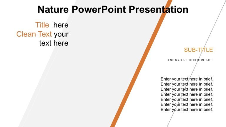 Nature PowerPoint Presentation - PPTUniverse