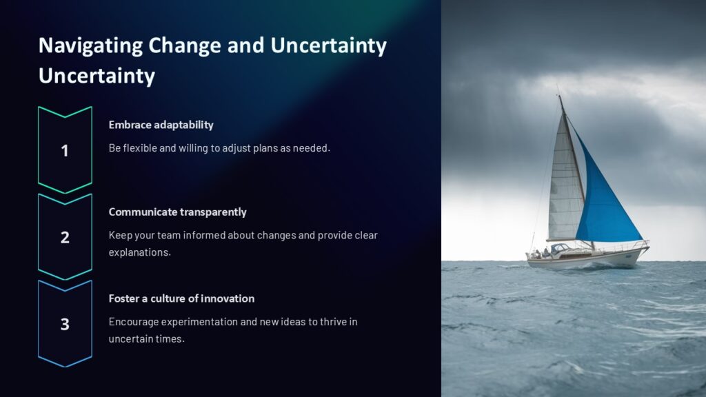 Navigating Change and Uncertainty PowerPoint Presentation : 100% ...