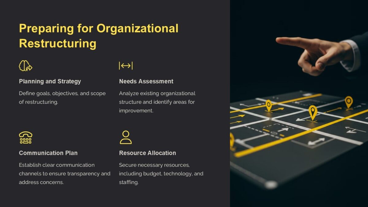 Organizational Restructuring PowerPoint Template - PPTUniverse
