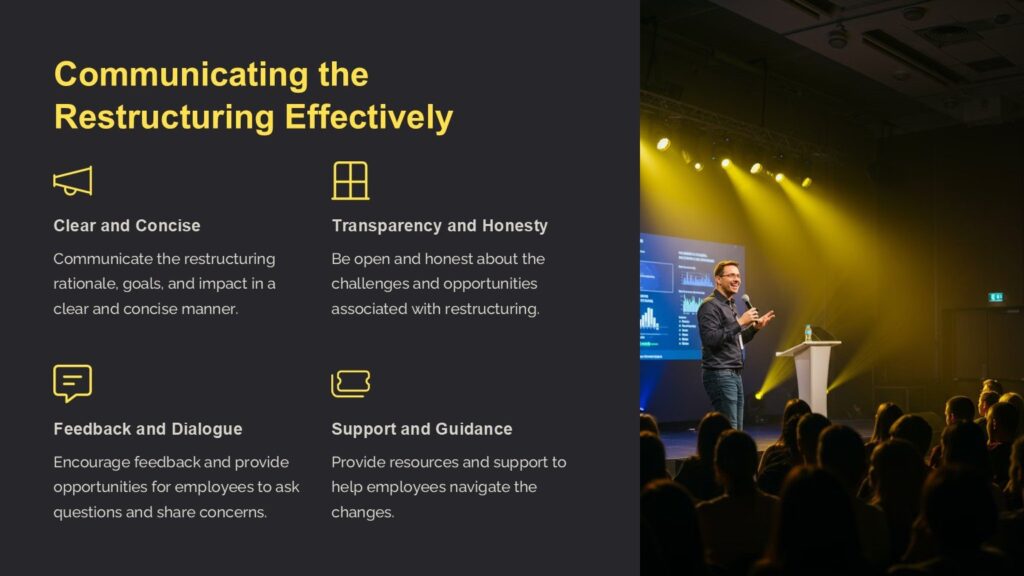 Organizational Restructuring PowerPoint Template - PPTUniverse