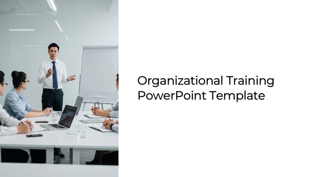 Organizational Training PowerPoint Template : 100% Editable PPTx