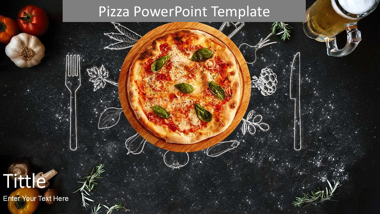 Pizza PowerPoint Template - PPTUniverse
