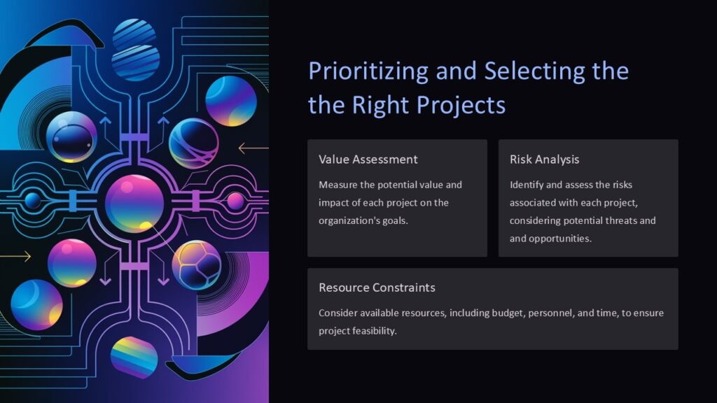 Prioritizing and Selecting the Right Projects PowerPoint Presentation ...