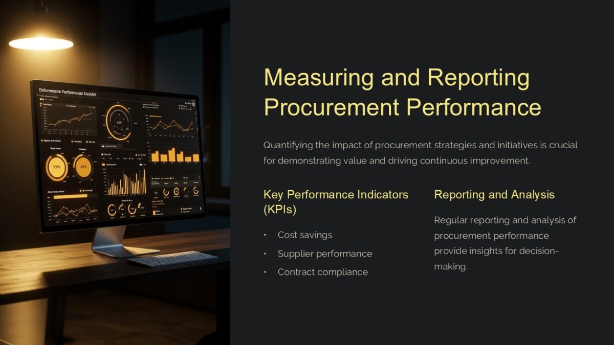 Procurement Strategy PowerPoint Template - PPTUniverse
