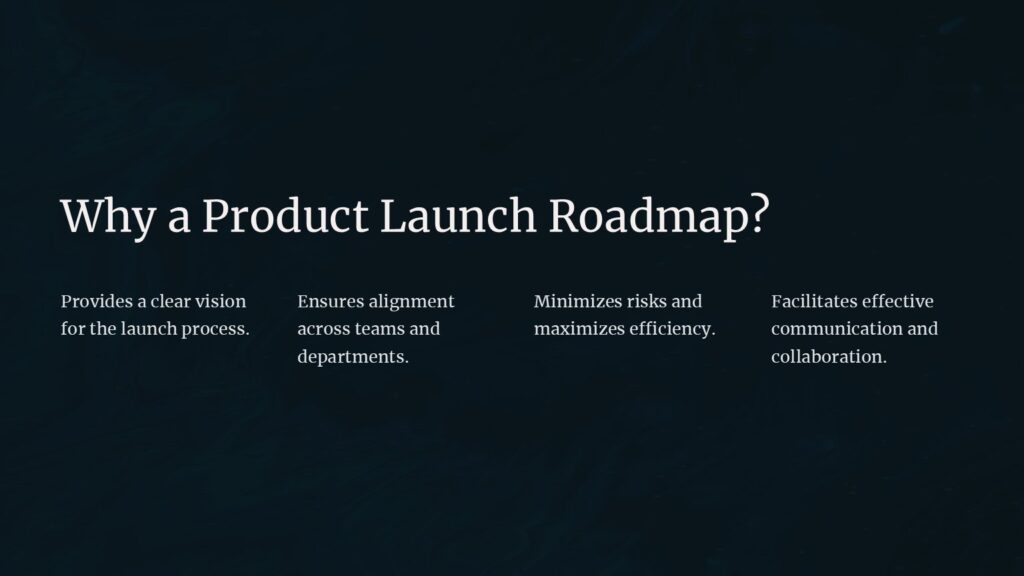 Product Launch Roadmap PowerPoint Template : 100% Editable PPTx