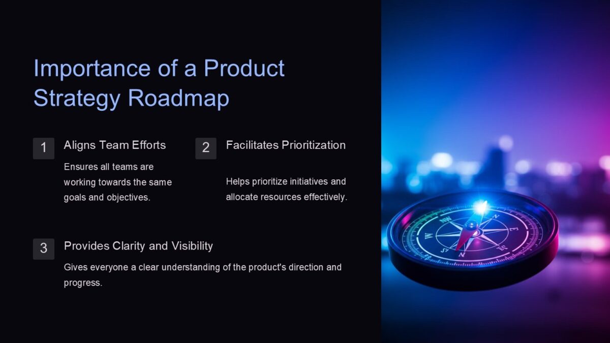 Product Strategy Roadmap PowerPoint Template - PPTUniverse