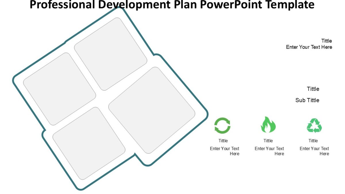 Professional Development Plan PowerPoint Template : 100% Editable PPTx