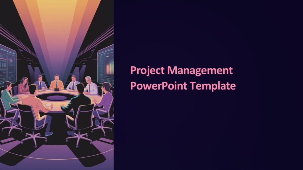 Project Management PowerPoint Template - PPTUniverse