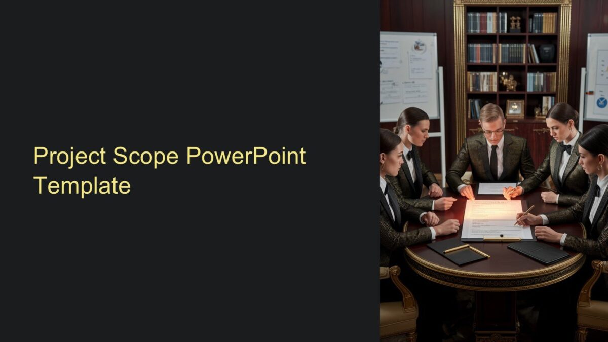 Project Scope PowerPoint Template - PPTUniverse