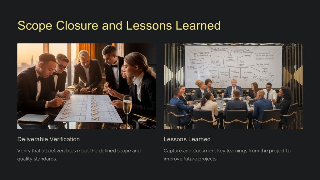 Project Scope PowerPoint Template : 100% Editable PPTx