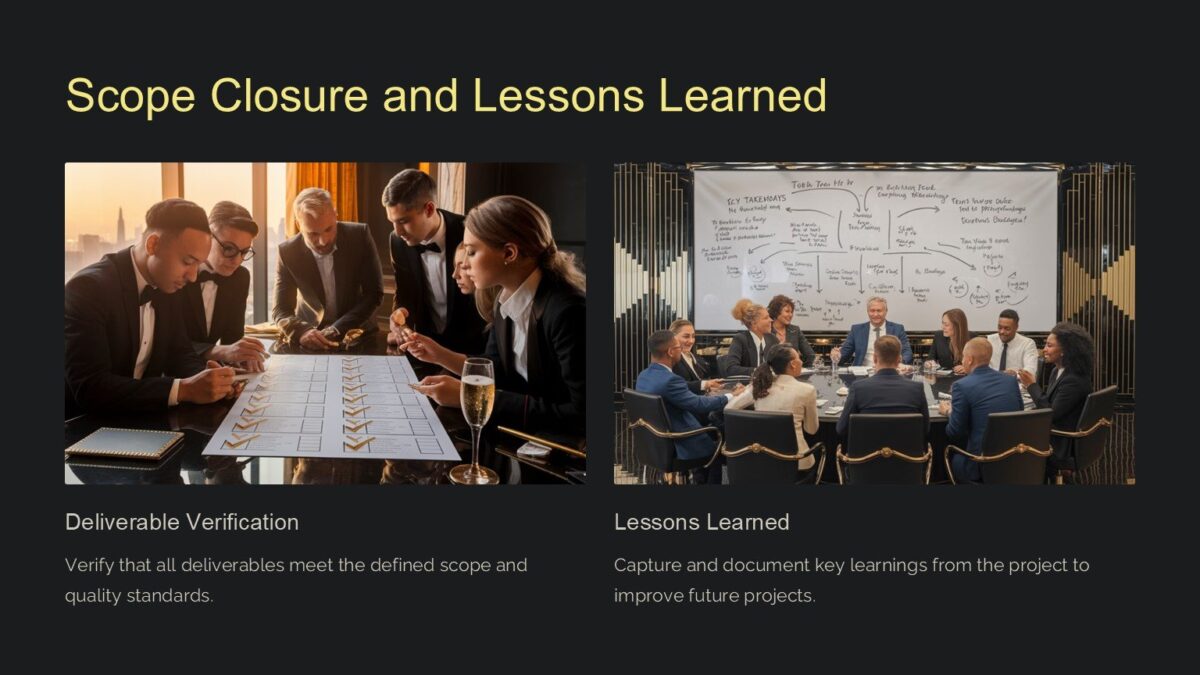 Project Scope PowerPoint Template - PPTUniverse