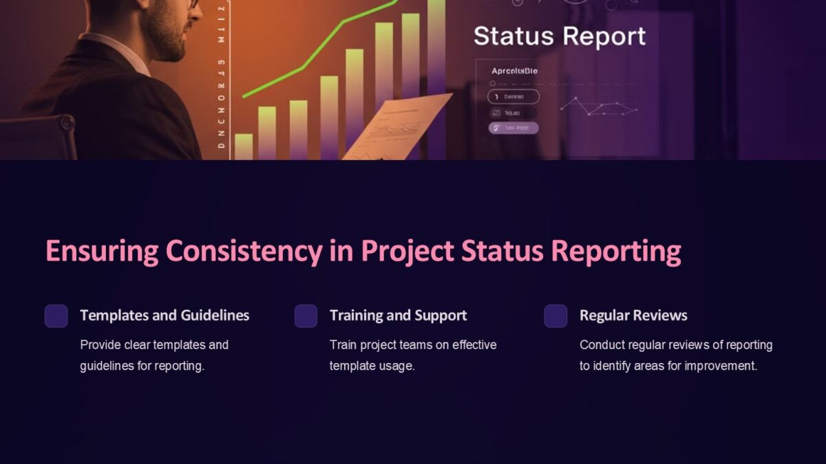 Project Status PowerPoint Template - PPTUniverse