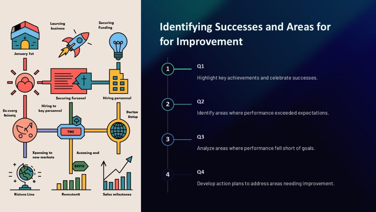 Quarterly Business Review PowerPoint Template : 100% Editable PPTx