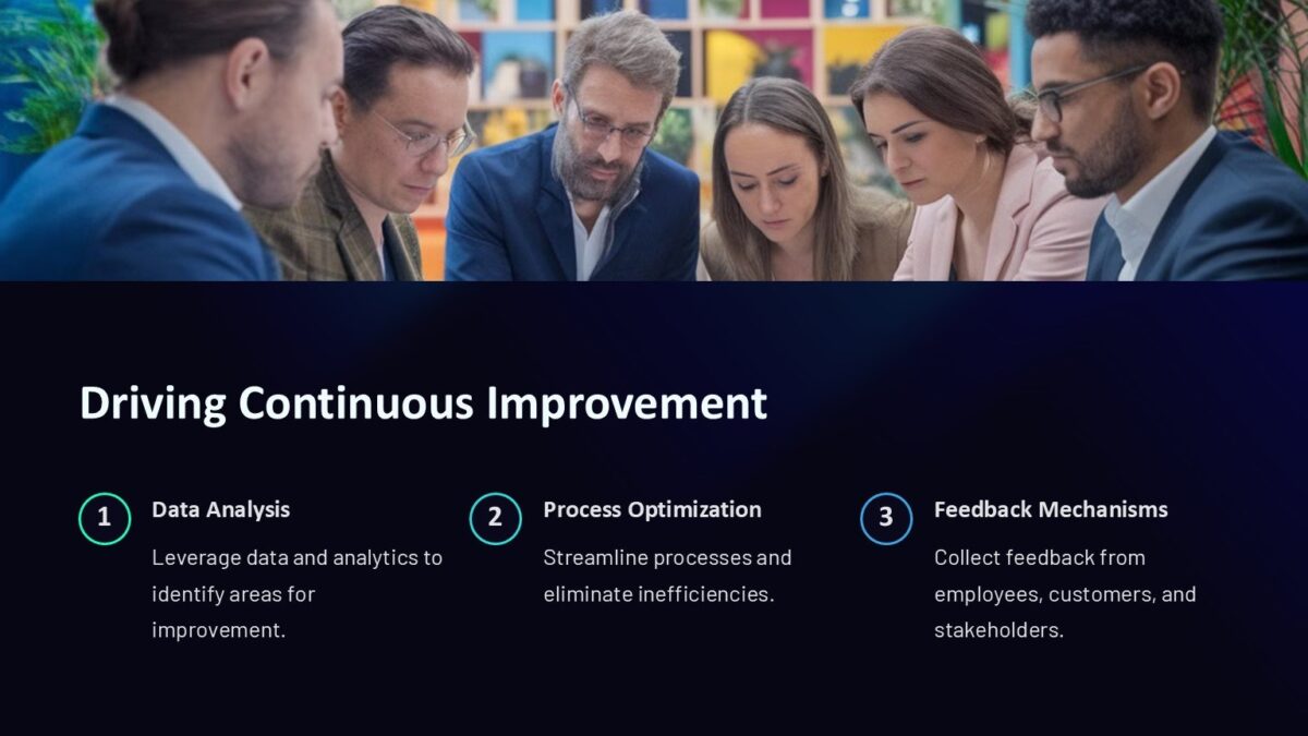 Quarterly Business Review PowerPoint Template - PPTUniverse