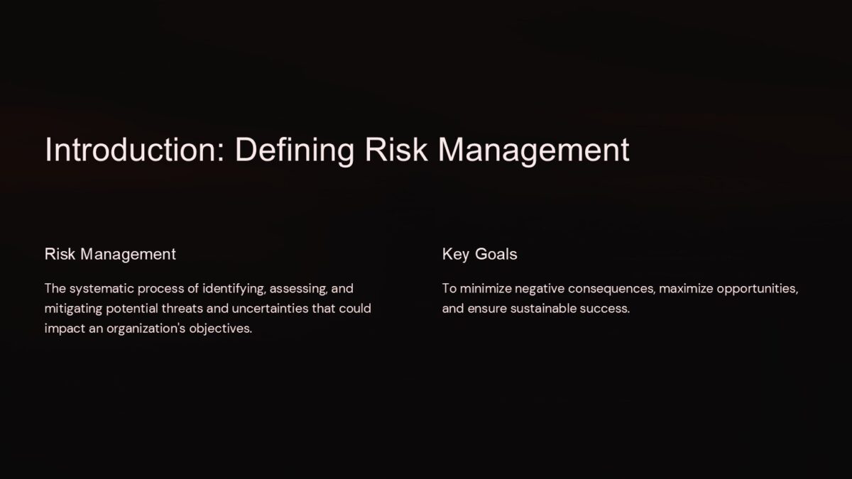 Risk Management KPI PowerPoint Template - PPTUniverse