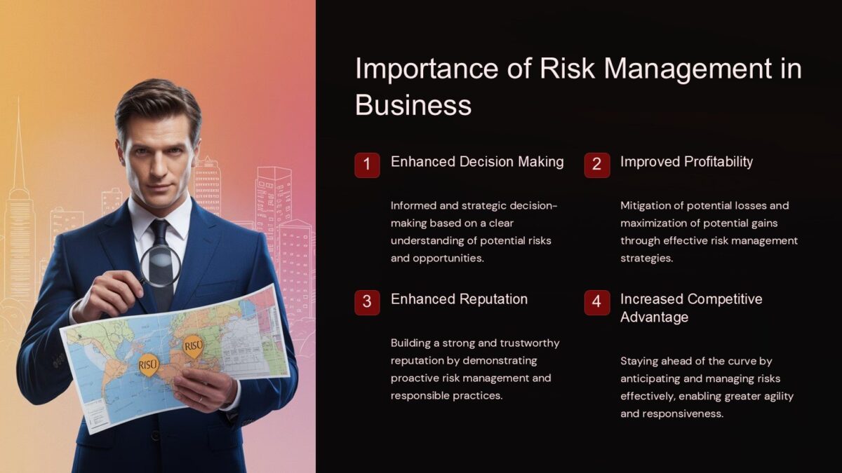 Risk Management KPI PowerPoint Template - PPTUniverse