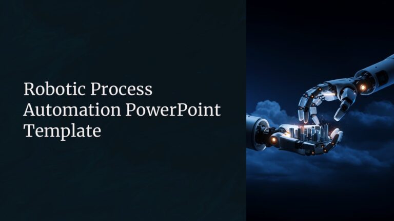 Robotic Process Automation PowerPoint Template : 100% Editable PPTx