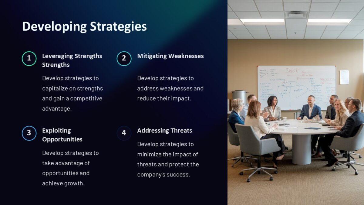 SWOT Analysis PowerPoint Template - PPTUniverse