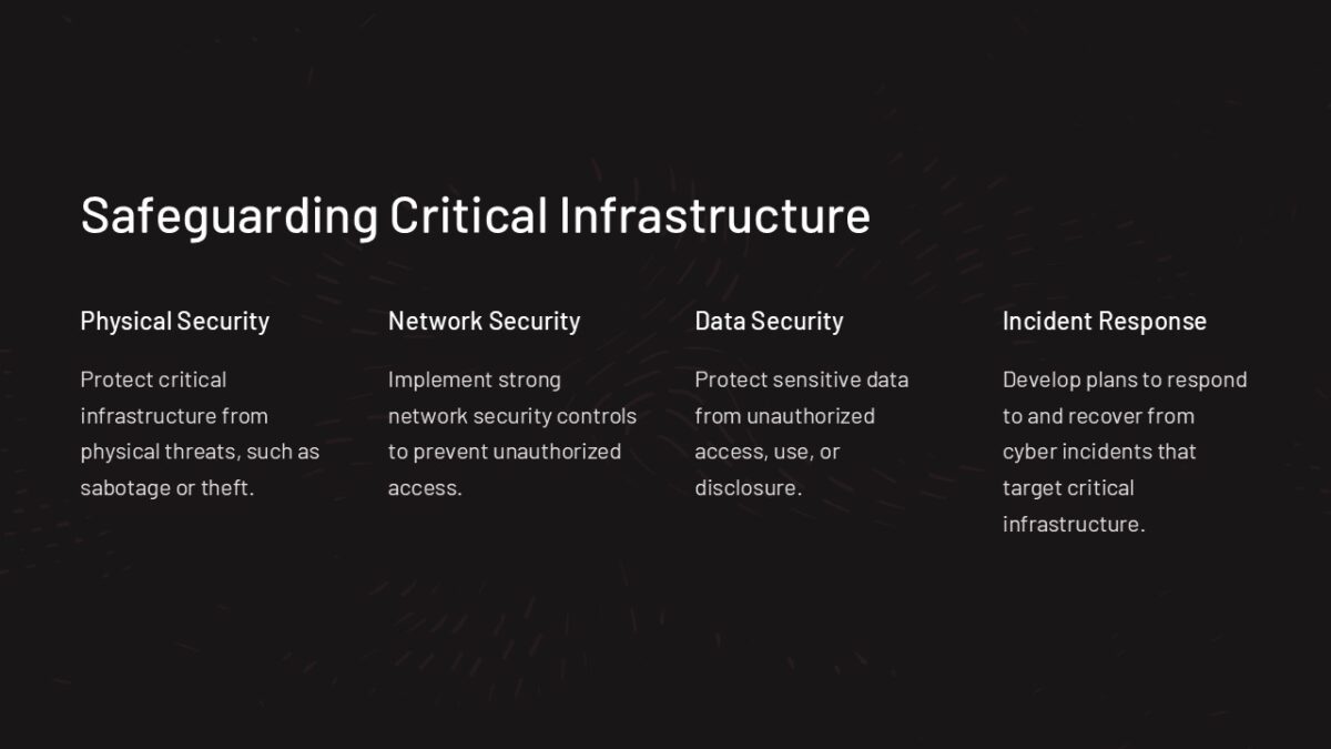 Safeguarding Critical Infrastructure PowerPoint Presentation - PPTUniverse