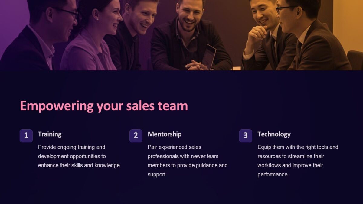 Sales Action Plan PowerPoint Template - PPTUniverse