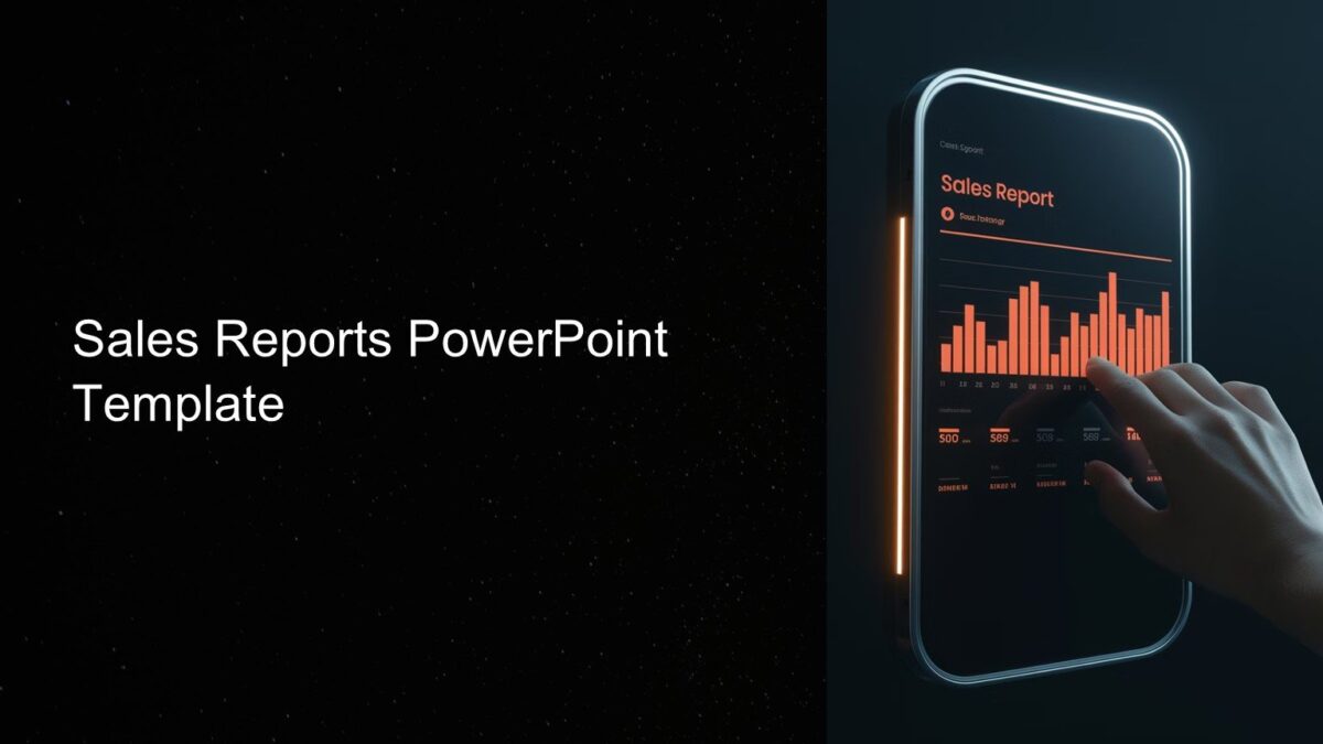 Sales Reports PowerPoint Template - PPTUniverse