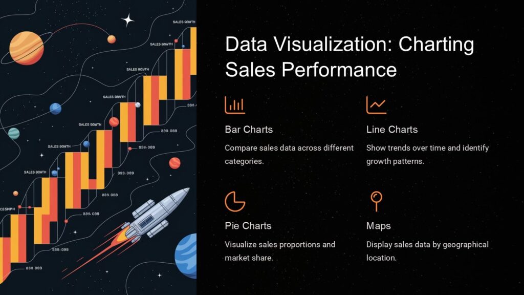 Sales Reports PowerPoint Template : 100% Editable PPTx