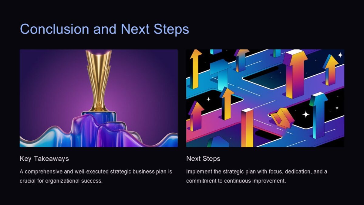 Strategic Business Plan PowerPoint Template : 100% Editable PPTx