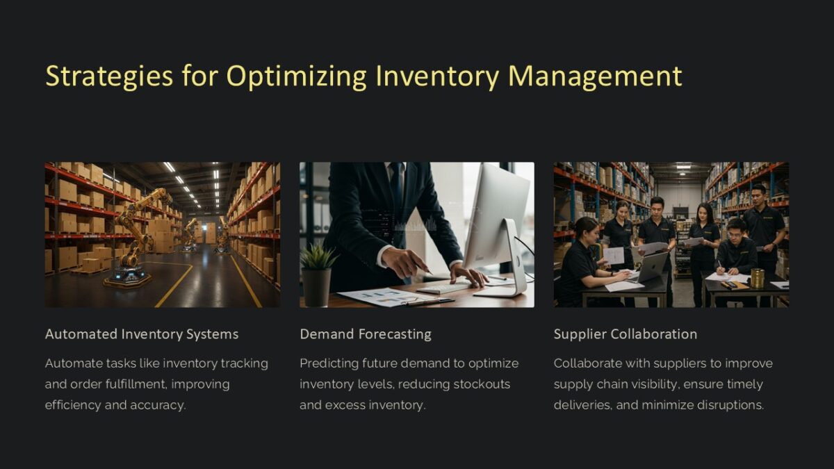 Strategies for Optimizing Inventory Management PowerPoint Presentation - PPTUniverse