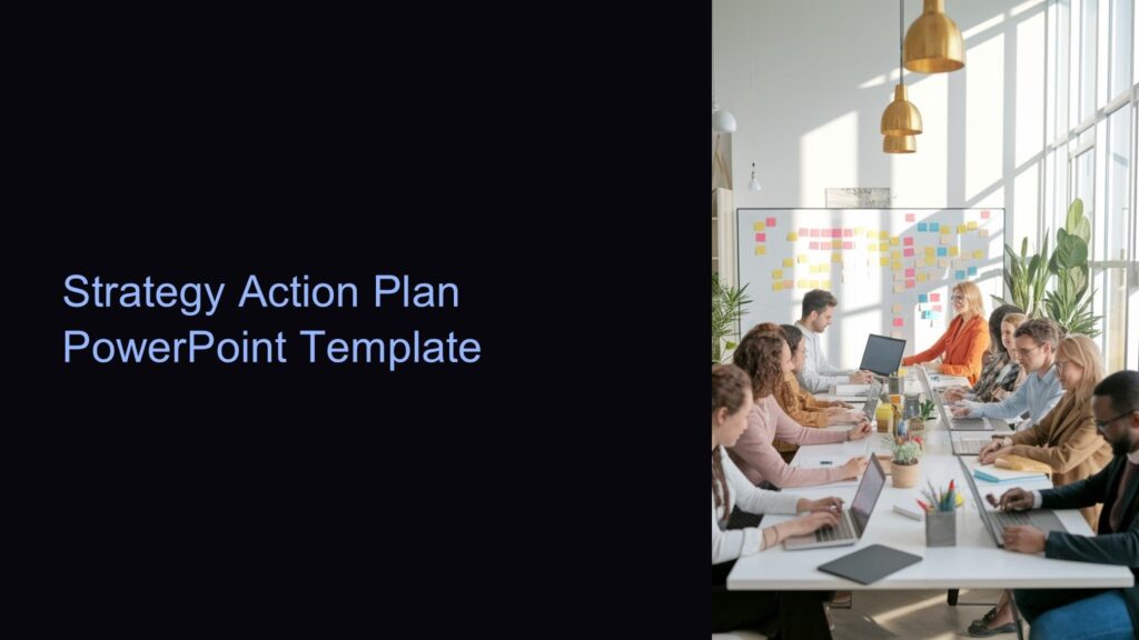 Strategy Action Plan PowerPoint Template - PPTUniverse