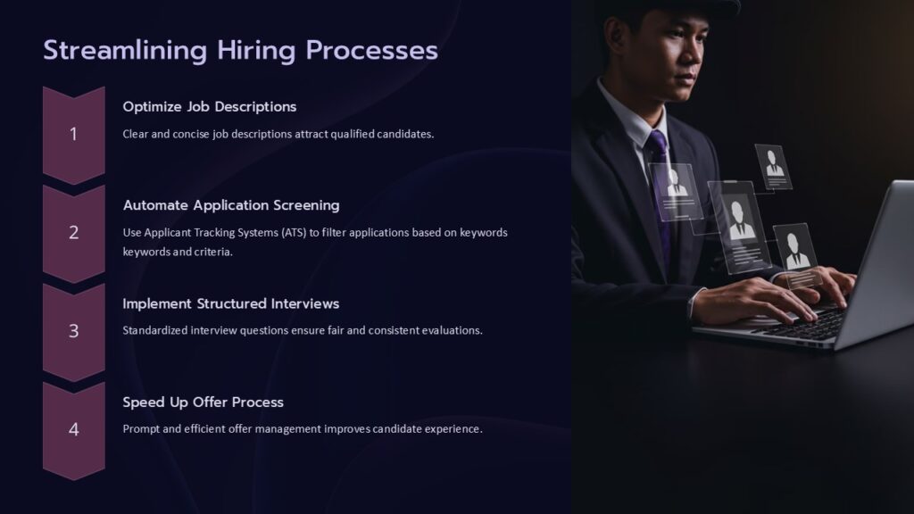 Streamlining Hiring Processes PowerPoint Presentation - PPTUniverse