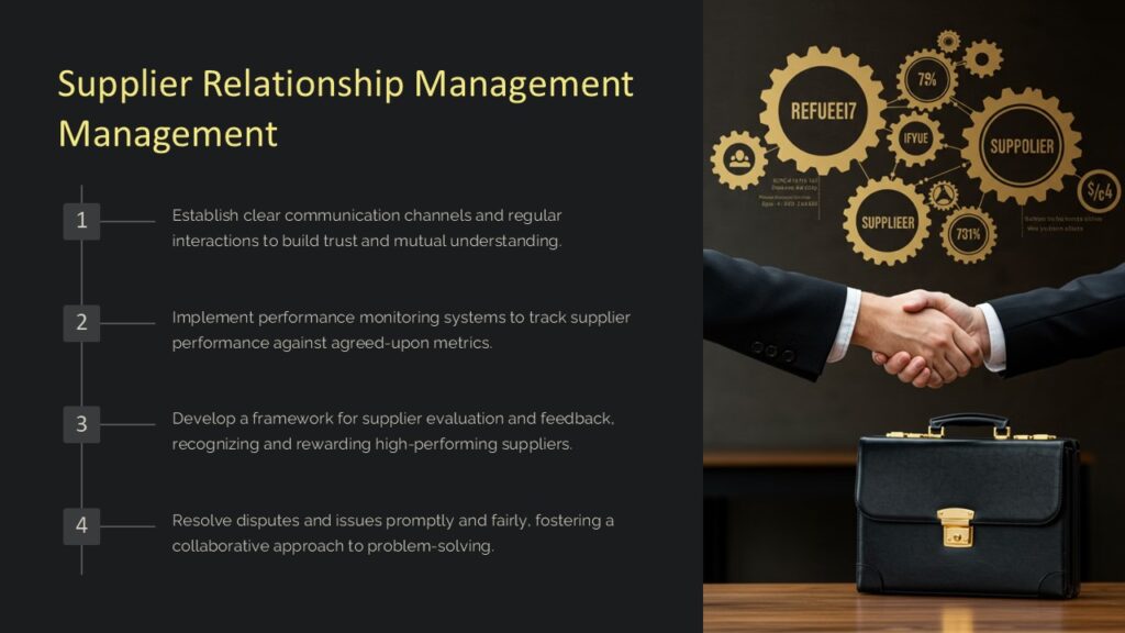 Supplier Relationship Management PowerPoint Presentation : 100% ...