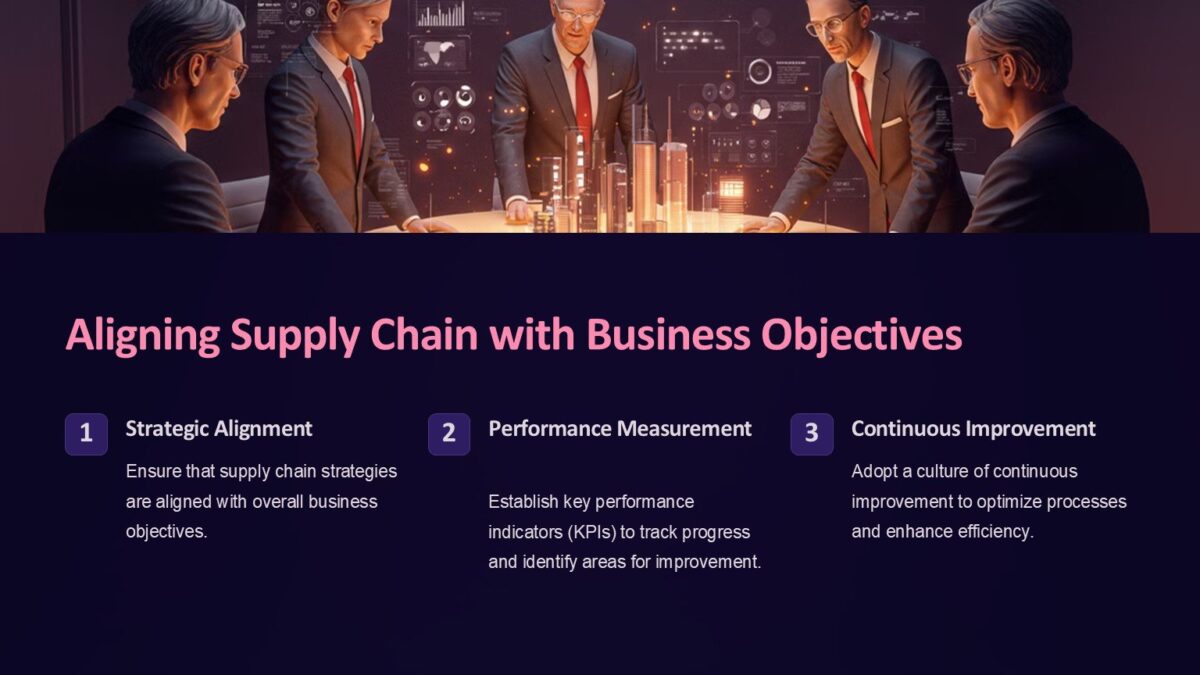 Supply Chain Management PowerPoint Template - PPTUniverse