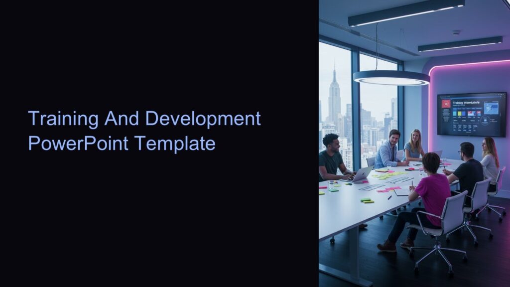 Training And Development PowerPoint Template - PPTUniverse