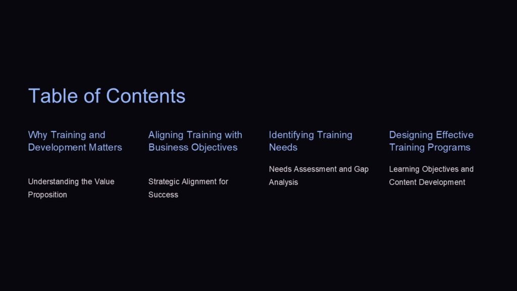 Training And Development PowerPoint Template - PPTUniverse