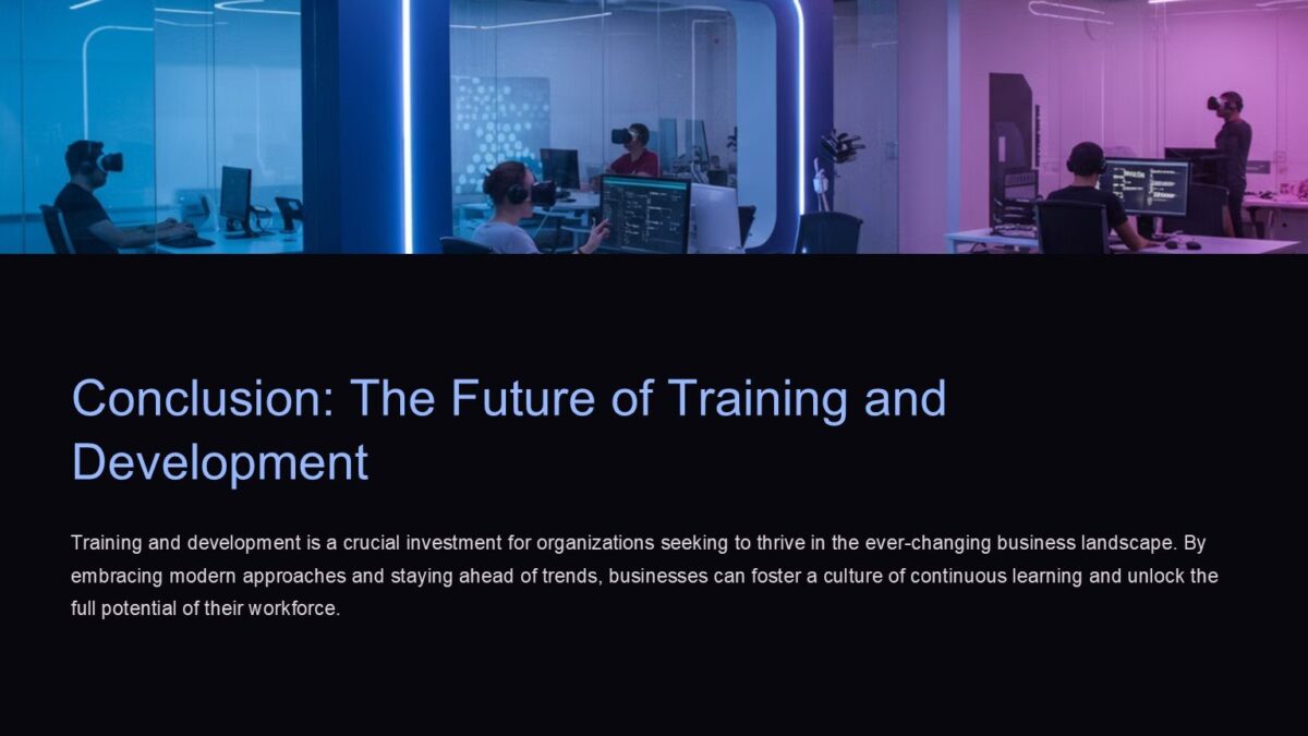 Training And Development PowerPoint Template - PPTUniverse : Fully ...