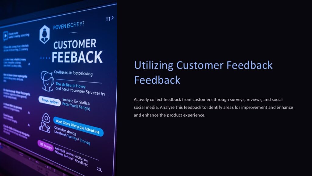 Utilizing Customer Feedback PowerPoint Presentation : 100% Editable PPTx