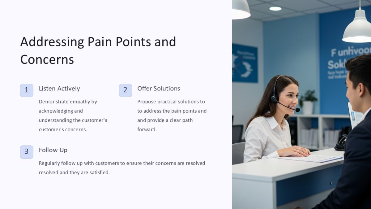 Addressing Pain Points and Concerns PowerPoint Presentation : 100% ...