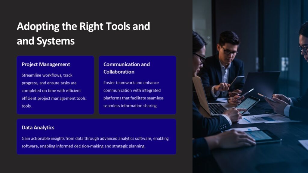 Adopting the Right Tools and Systems PowerPoint Presentation : 100% ...