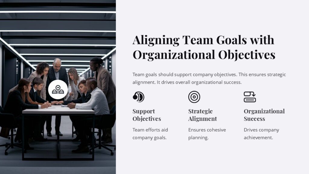Aligning Team Goals with Organizational Objectives PowerPoint ...