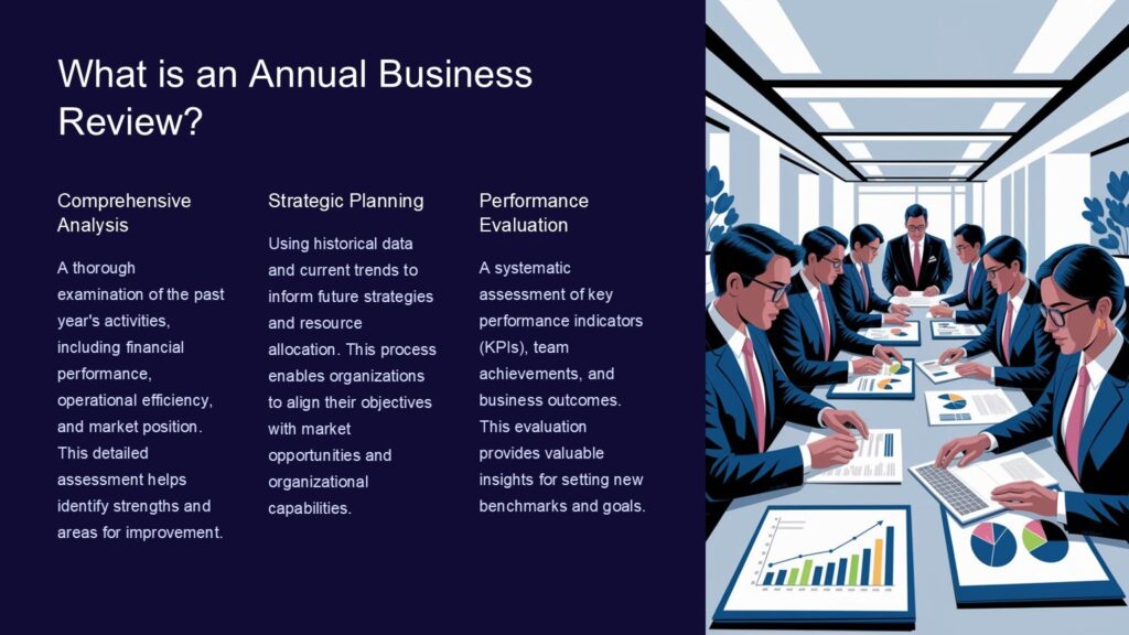 Annual Business Review PowerPoint Template : 100% Editable PPTx