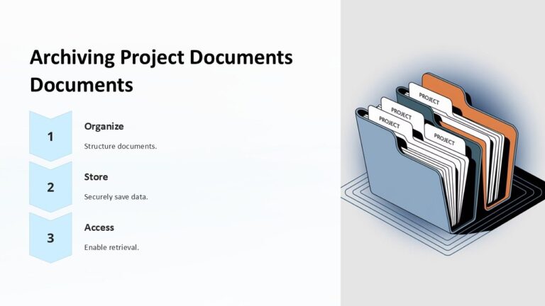 Archiving Project Documents PowerPoint Presentation - PPTUniverse