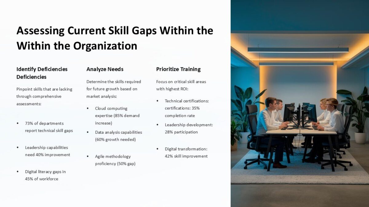 Assessing Current Skill Gaps Within the Organization PowerPoint ...