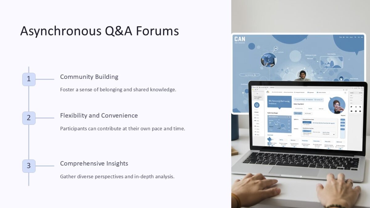 Asynchronous Q&A Forums PowerPoint Presentation - PPTUniverse