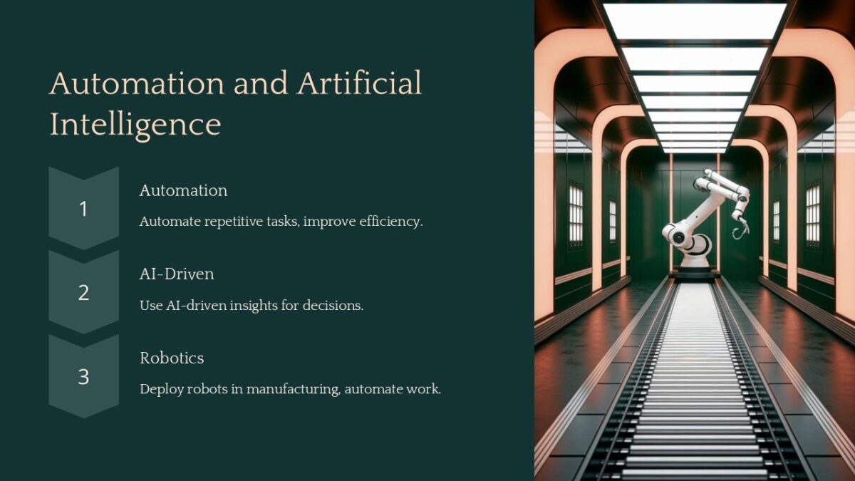 Automation and Artificial Intelligence PowerPoint Presentation - PPTUniverse