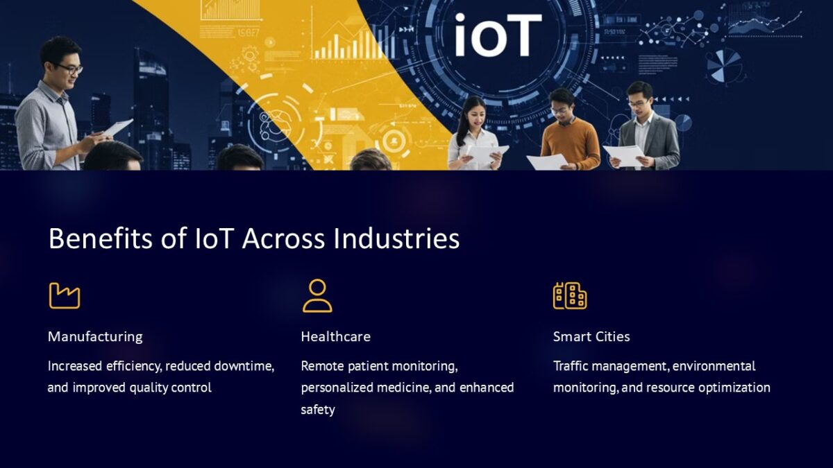 Benefits of IoT Across Industries PowerPoint Presentation - PPTUniverse