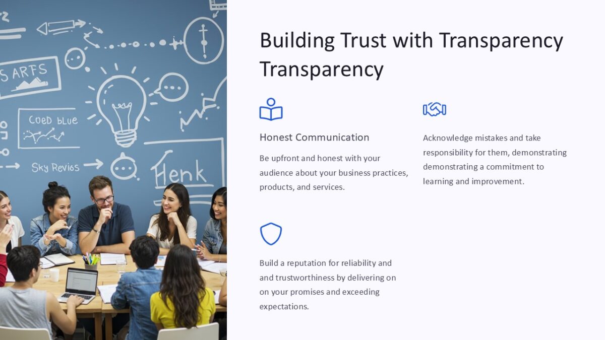Building Trust with Transparency PowerPoint Presentation - PPTUniverse