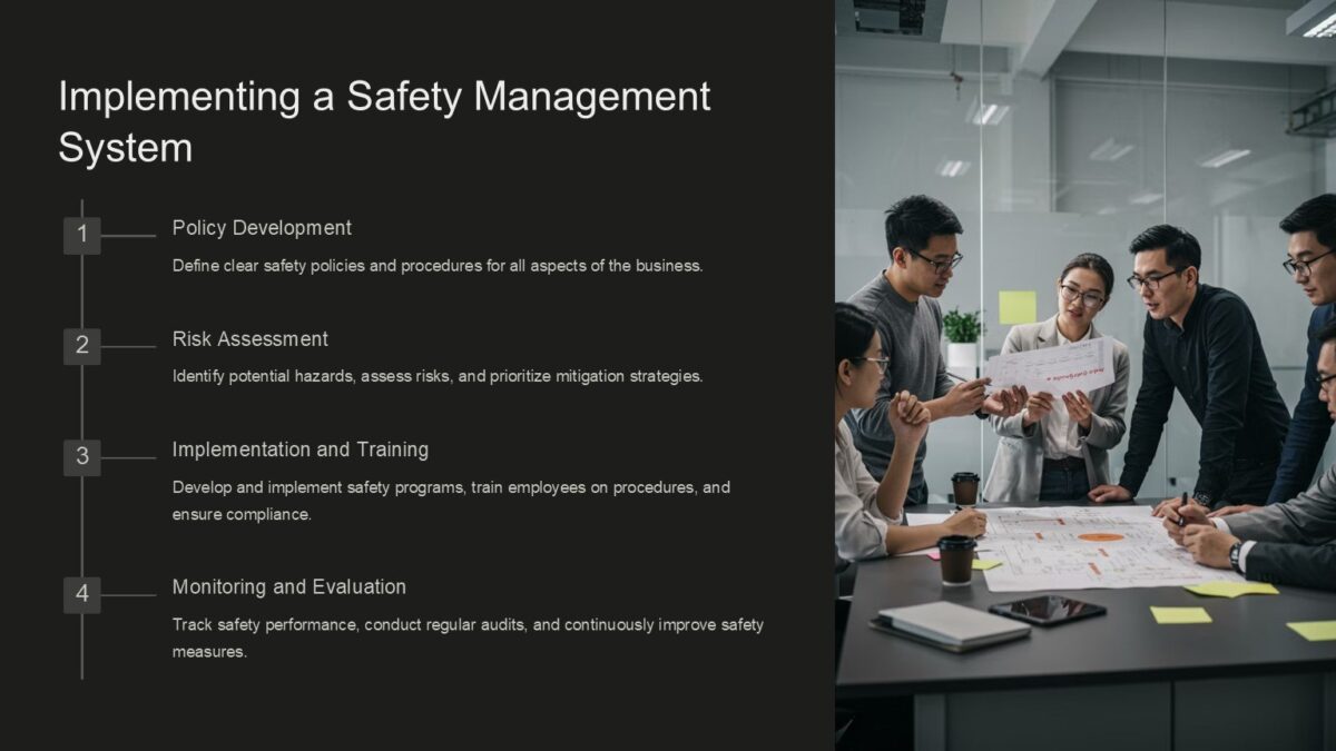 Business Safety PowerPoint Template : 100% Editable PPTx