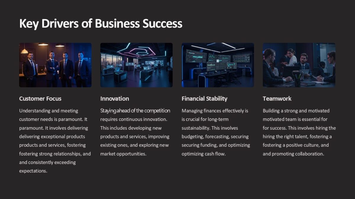 Business Success PowerPoint Template - PPTUniverse