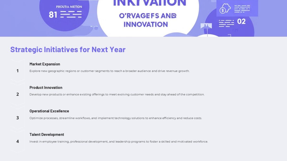 Business Year End PowerPoint Template - PPTUniverse